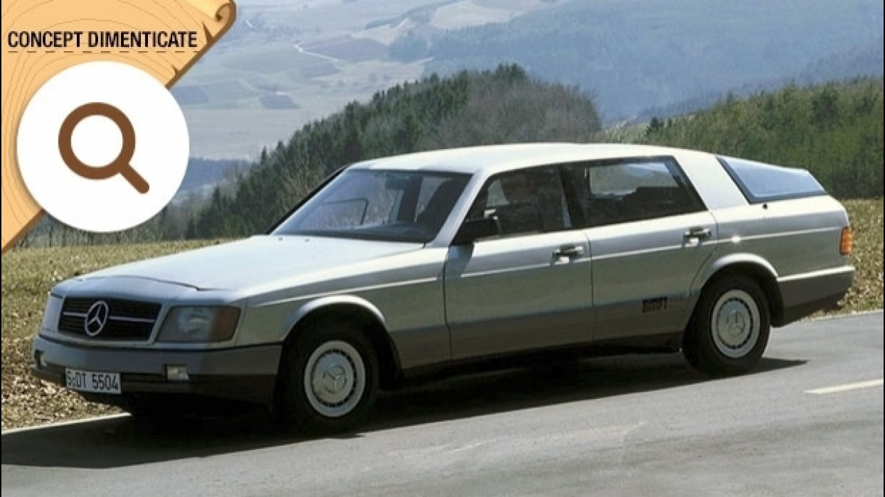 Mercedes Auto 2000, il prototipo con tre motori [VIDEO]