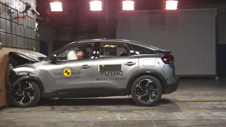 La Citroën C4 obtient quatre étoiles au crash-test Euro NCAP