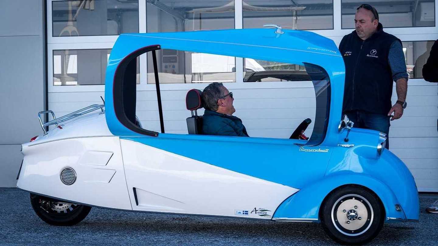 Messerschmitt Micro Car Is Reborn As Both Gas And EV Three-Wheeler