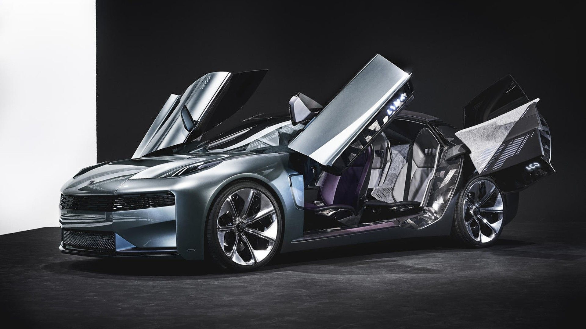 Lynk & Co EV Saloon Concept Exposed In Full