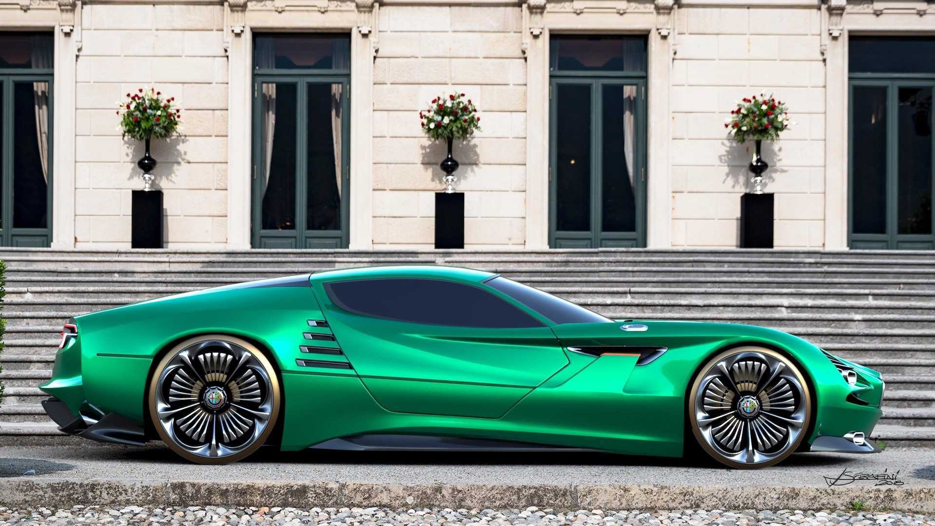 Alfa Romeo Montreal Vision GT Concept, sportiva che toglie il fiato