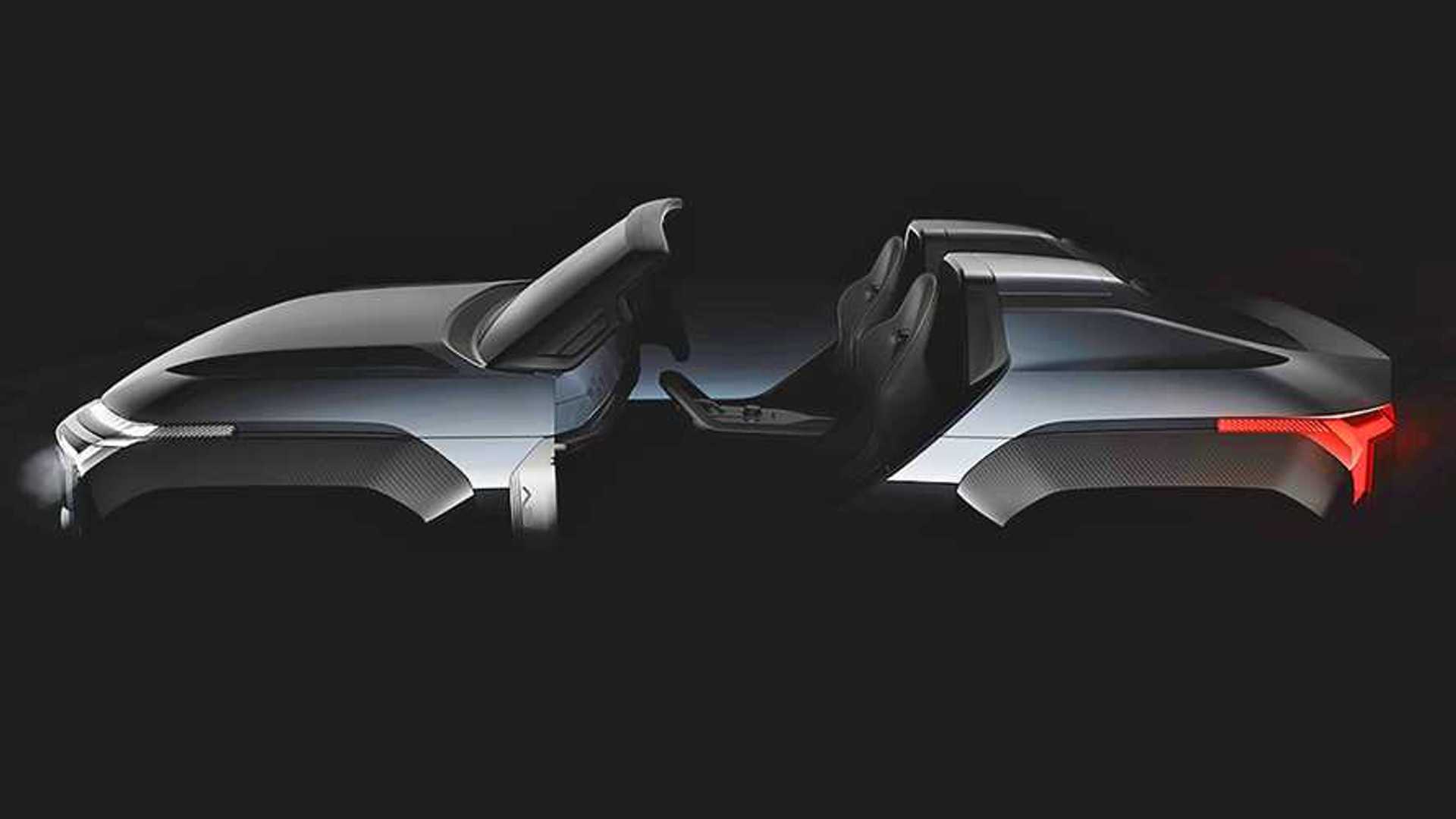 Mitsubishi Mi-Tech, il teaser del SUV compatto con la turbina