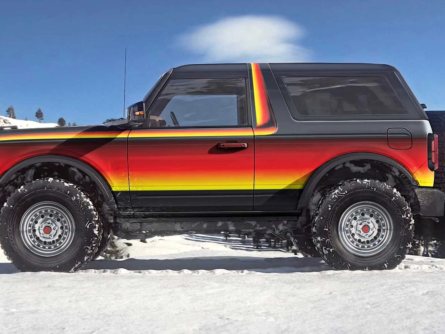 1980 Ford Bronco Custom Paint