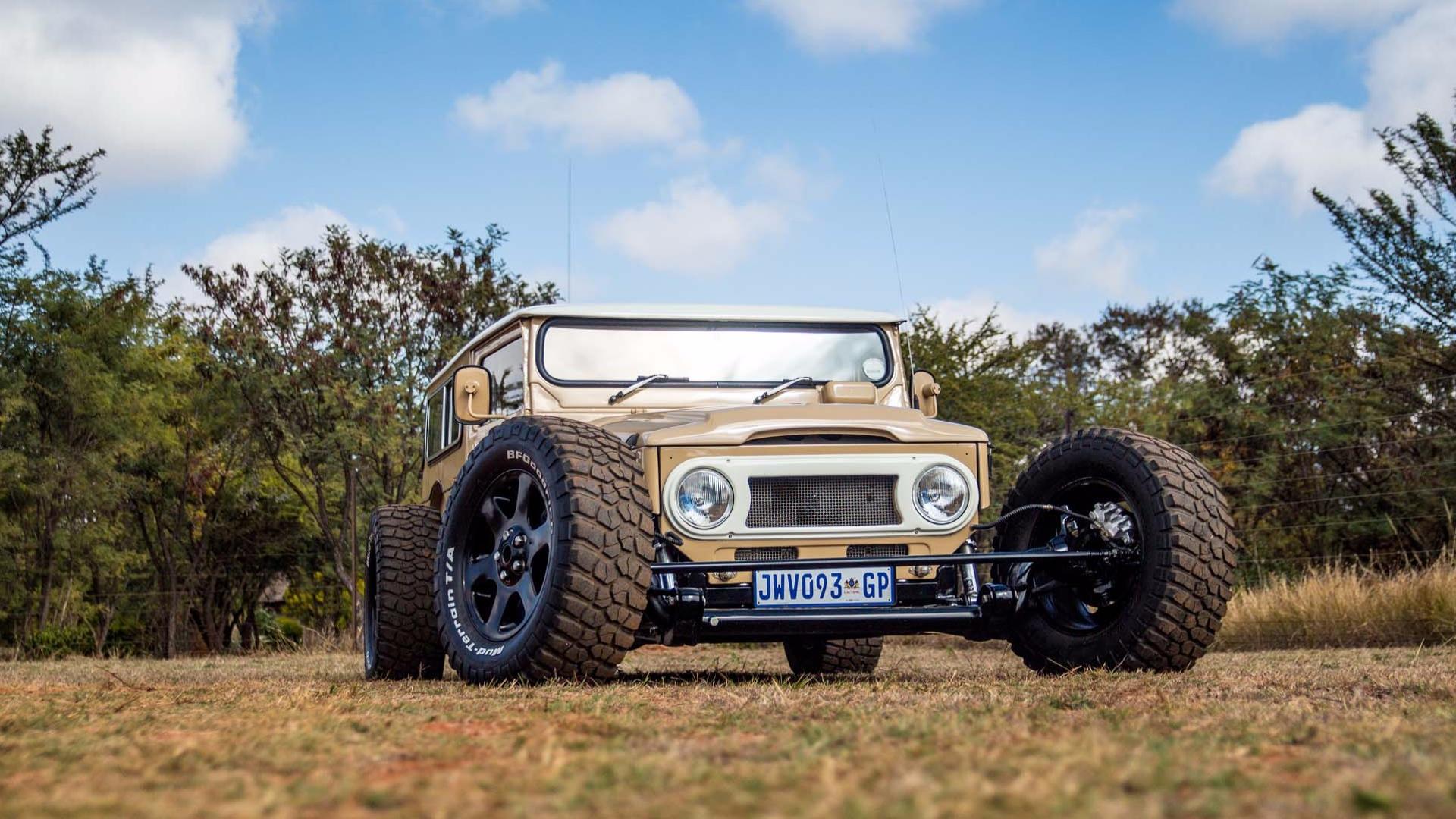 Toyota FJ40 Land Cruiser Hot Rod: una preparación increíble