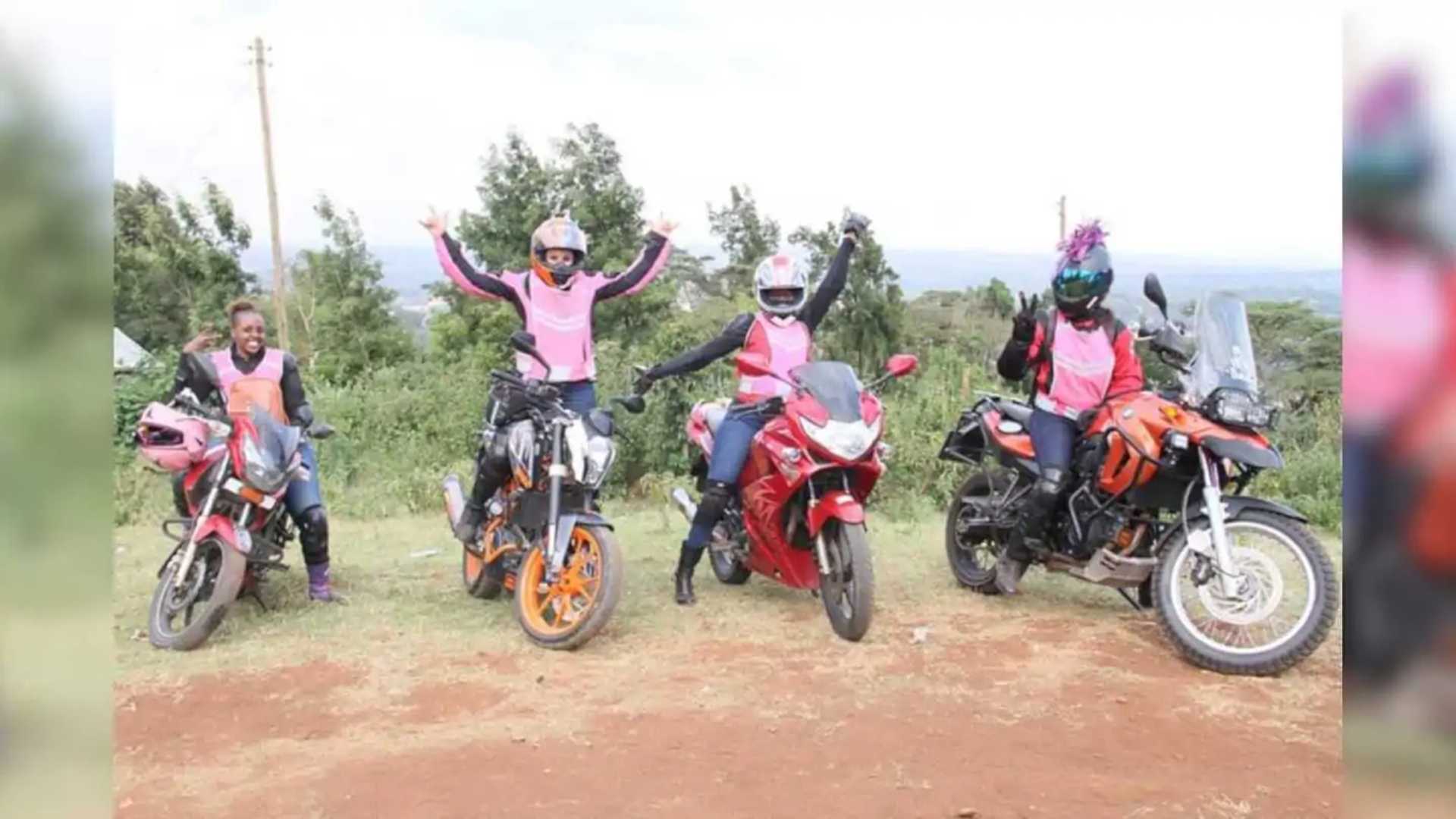 Kenya's Female Biker Clubs Show Strong Moto Unity