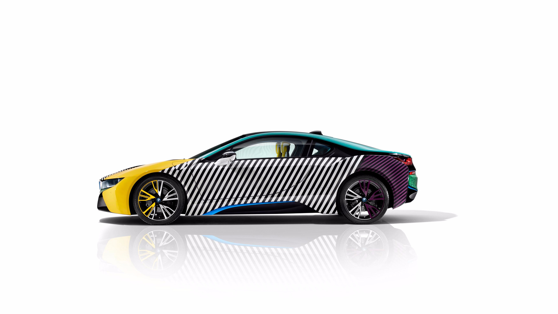 BMW i3 et i8 Memphis Style - Quand l'automobile devient objet d'art