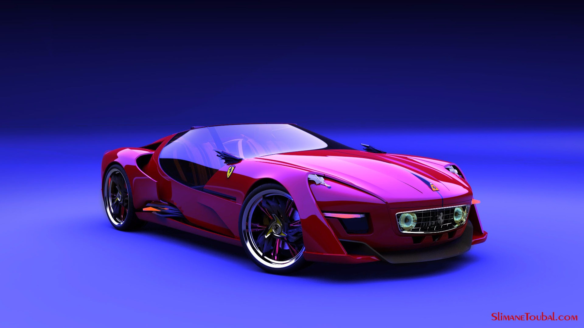 Design - La Ferrari du futur imaginée