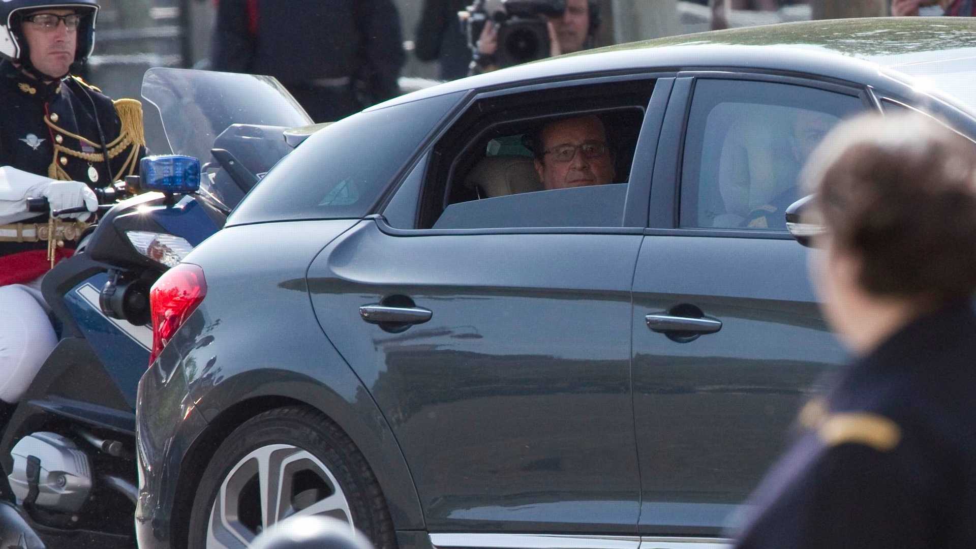 Limousines présidentielles - La Citroën DS 5 Hybrid4 de François Hollande