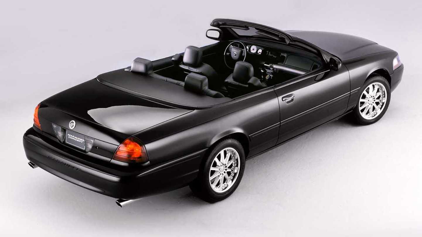 Mercury Marauder, da cabrio a berlina per salvare il marchio
