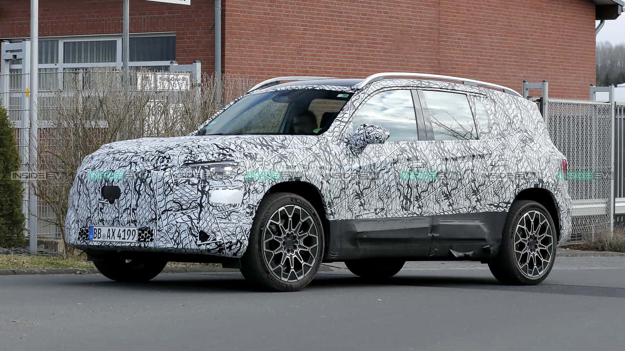 Mercedes GLB: Neue Erlkönig-Bilder des EQB-Nachfolgers