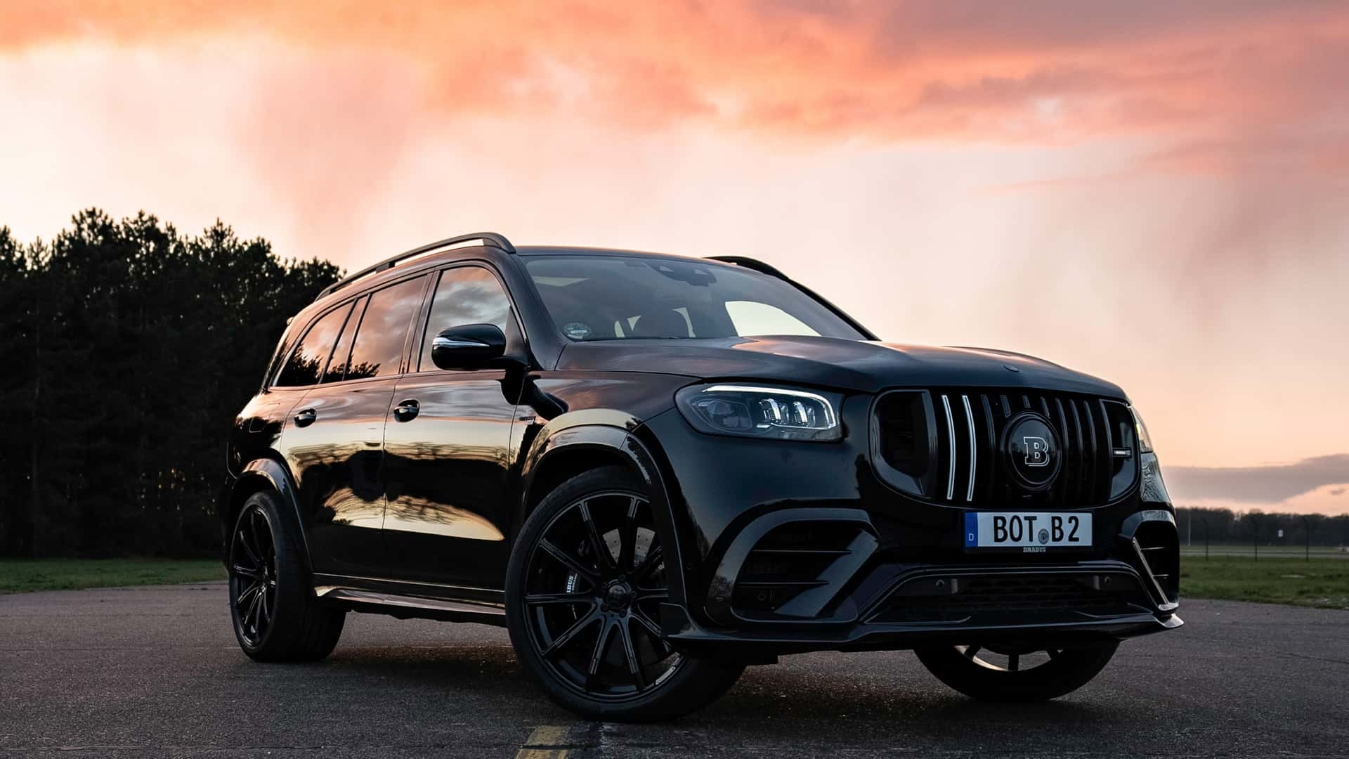 Der Brabus 900 Superblack ist ein Mercedes-AMG GLS 63 mit 900 PS