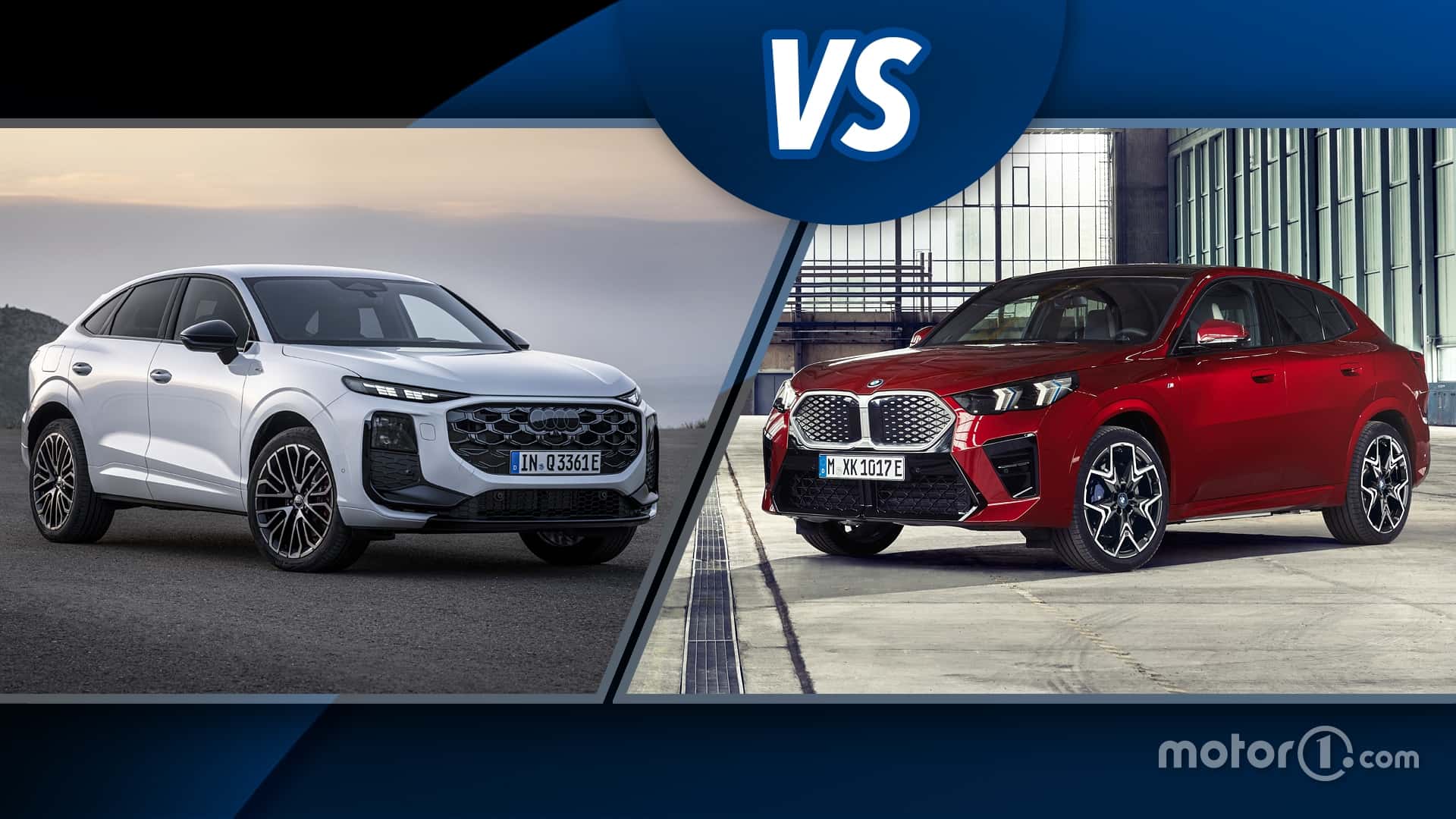 Audi Q3 Sportback vs BMW X2 (2025), un défi entre SUV coupé premium