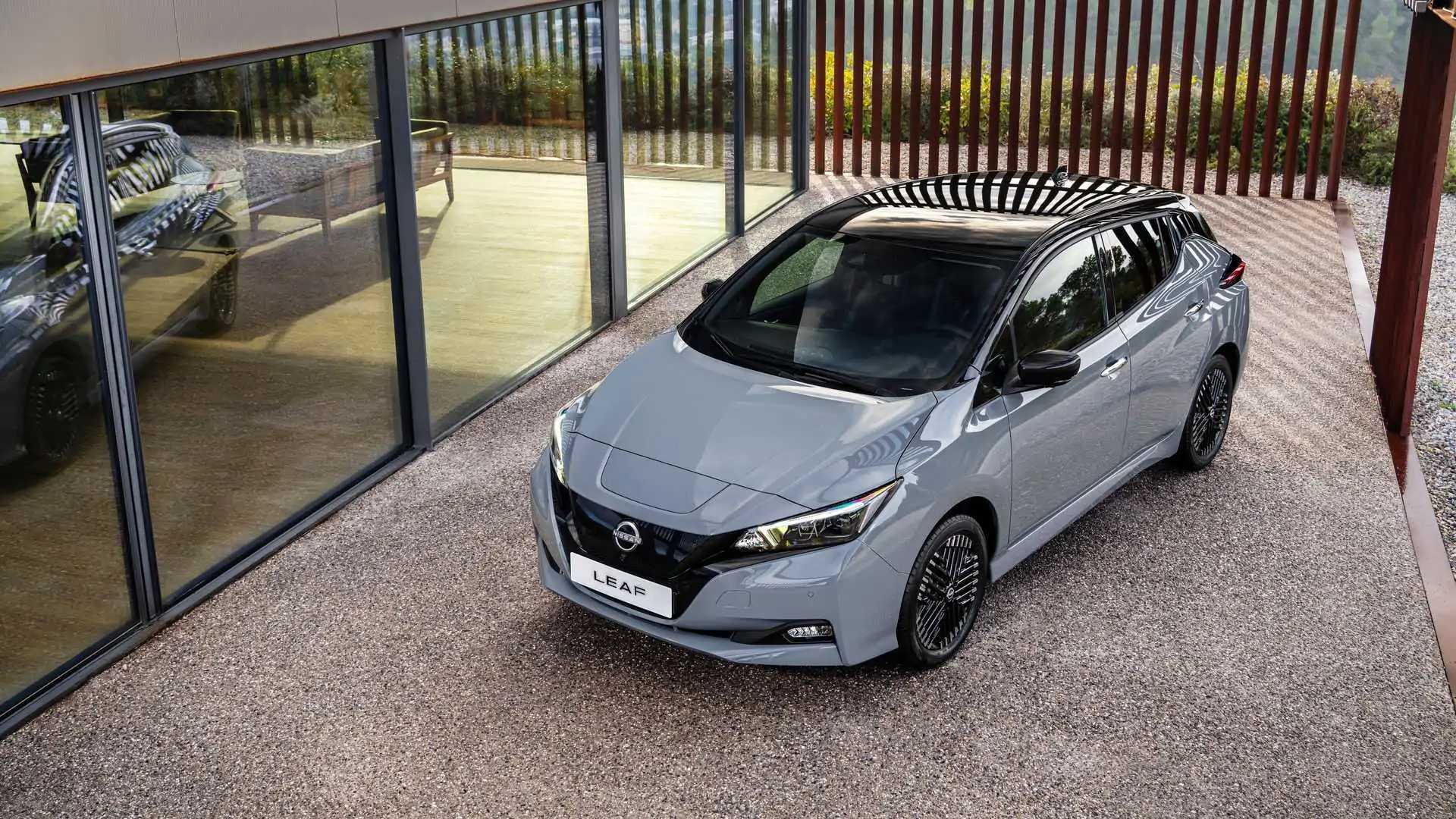 Ceramic grey nissan leaf store