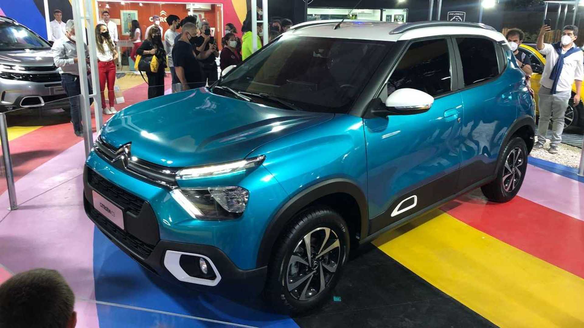 Citroën ya prueba el nuevo C3 en Argentina