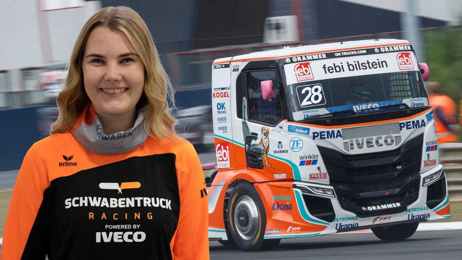 Emma Makinen guiderà l'IVECO S-WAY R al Nurburgring