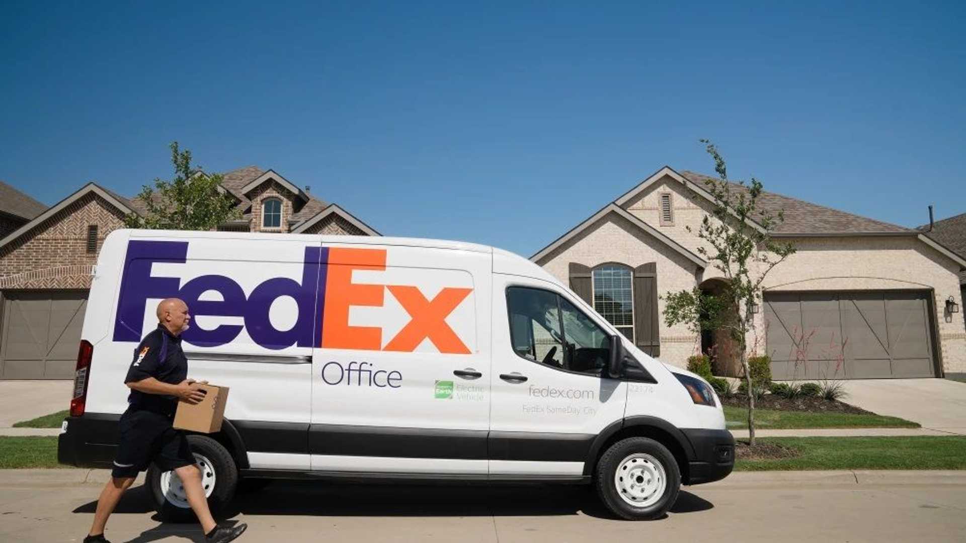 Ford E-Transit con FedEx per le consegne rapide in città