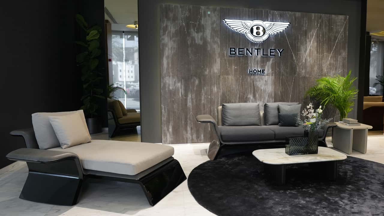 Bentley s'attaque au marché saoudien avec sa marque de mobilier