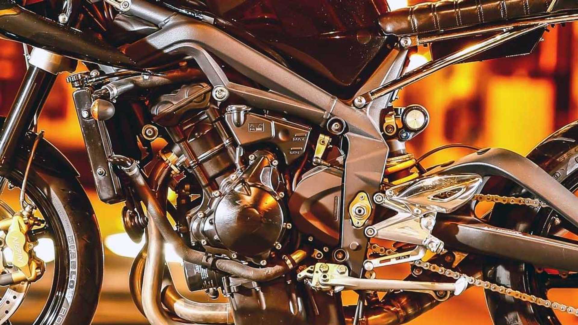 Jerolamo SR: Mr Martini Custom Triumph Street Triple R