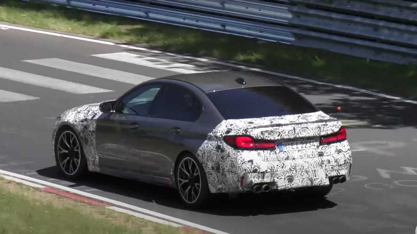 La BMW M5 CS en route pour un record sur le Nürburgring