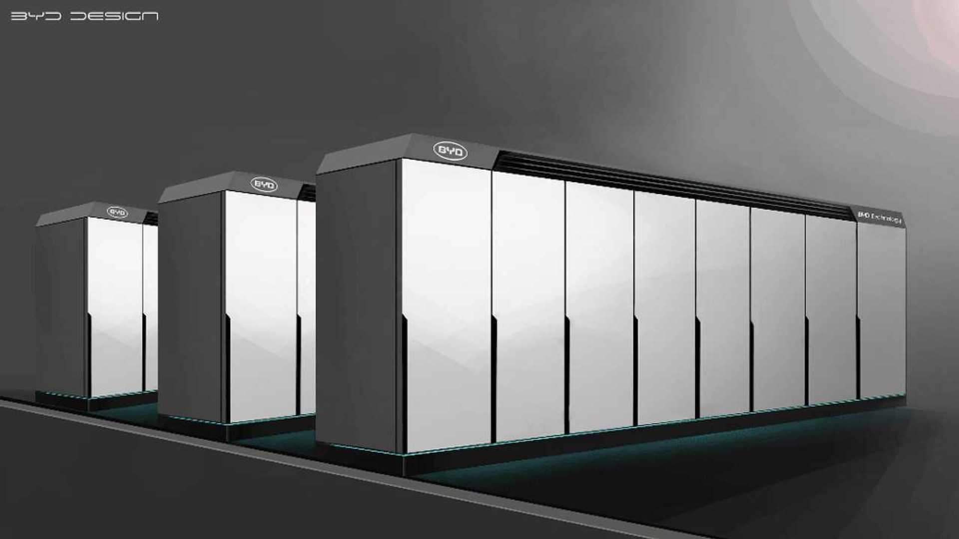 BYD Shows UL-Certified 150 kW Charger And Tesla-Like 'Megapack' ESS