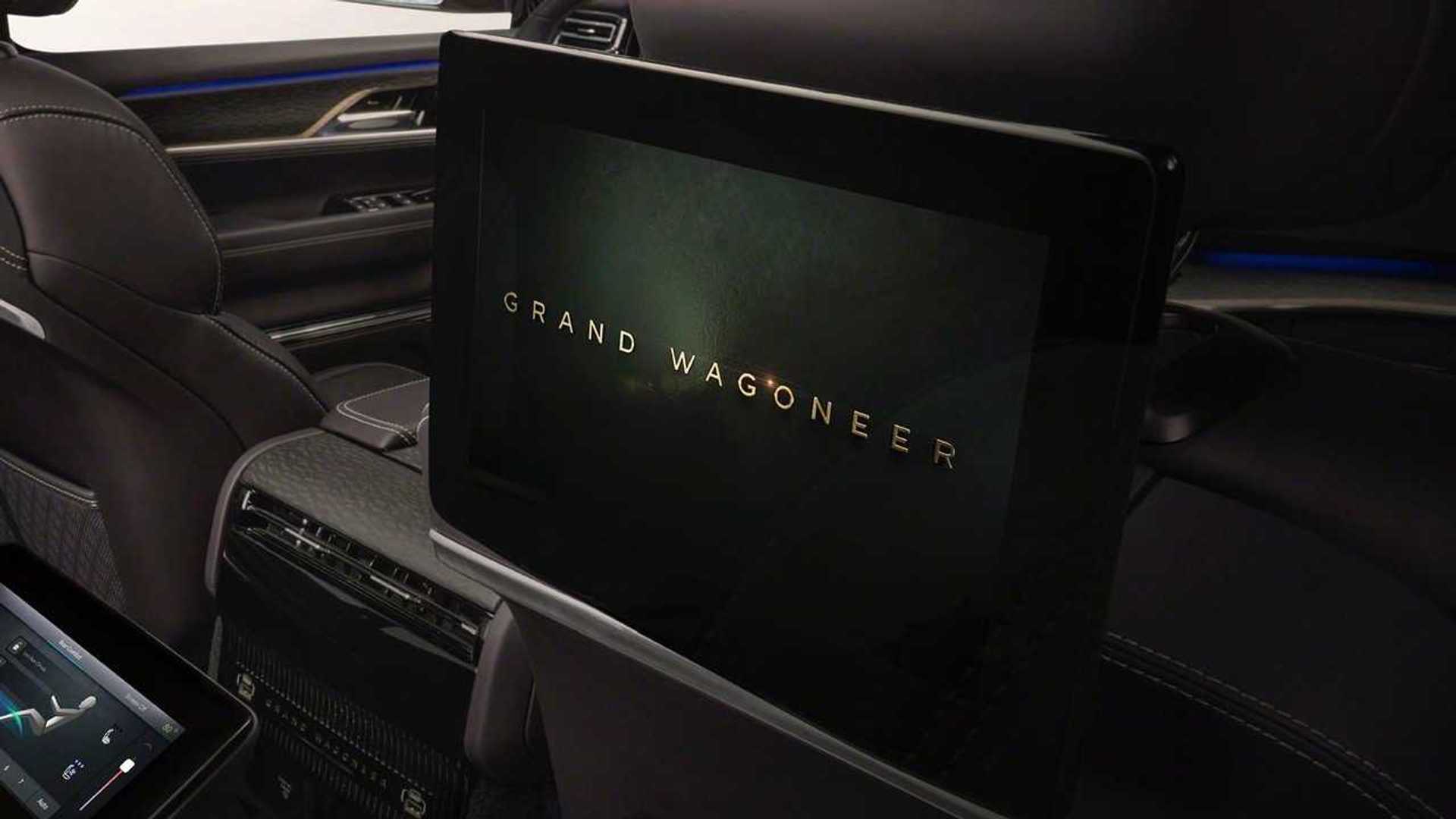 The Jeep Grand Wagoneer Concept Has Seven Huge Screens Inside