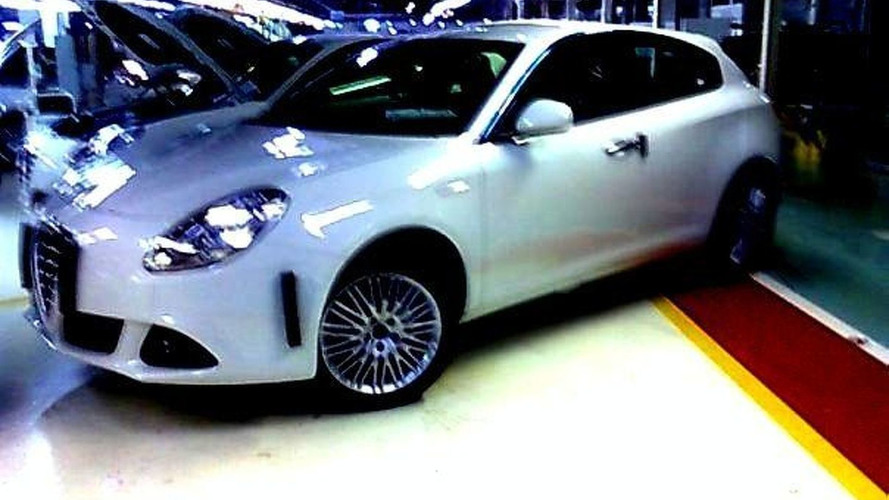 Alfa Romeo Milano spied uncovered in factory | Motor1.com Photos