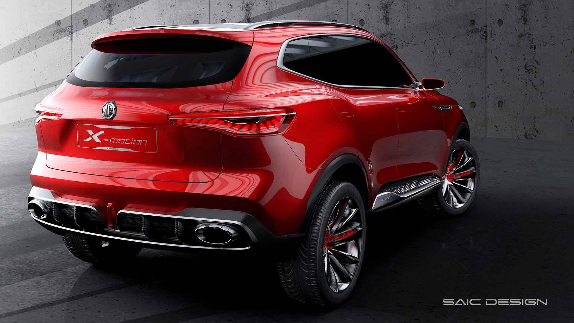 MG X-Motion Concept Imagines Sporty SUV In Beijing
