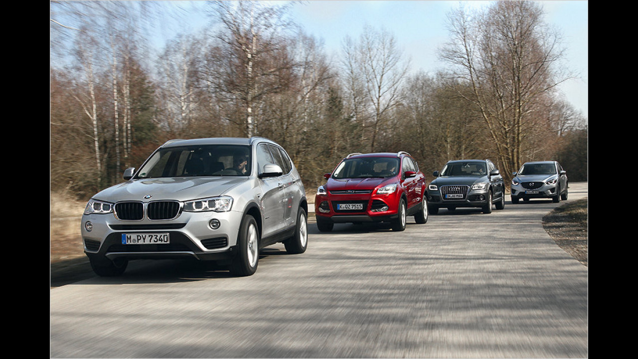 43 Autos in zwölf Monaten: Das waren unsere SUV-Tests in 2016