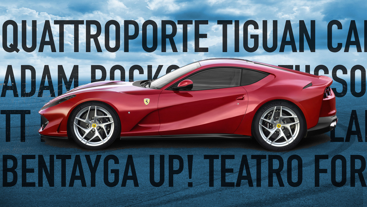 13 cars with names as bad or worse than Ferrari 812 Superfast
