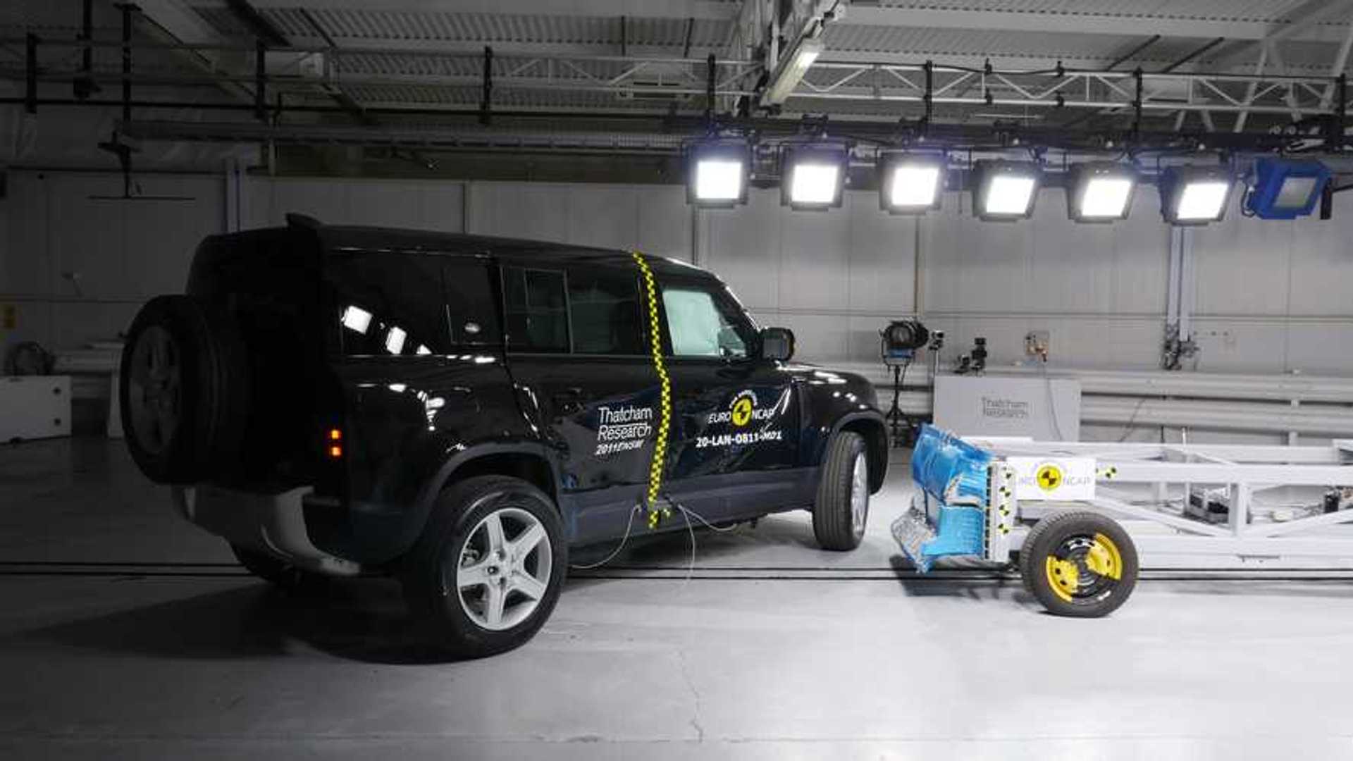 A3, Sorento and Defender cruise to five-star crash test scores