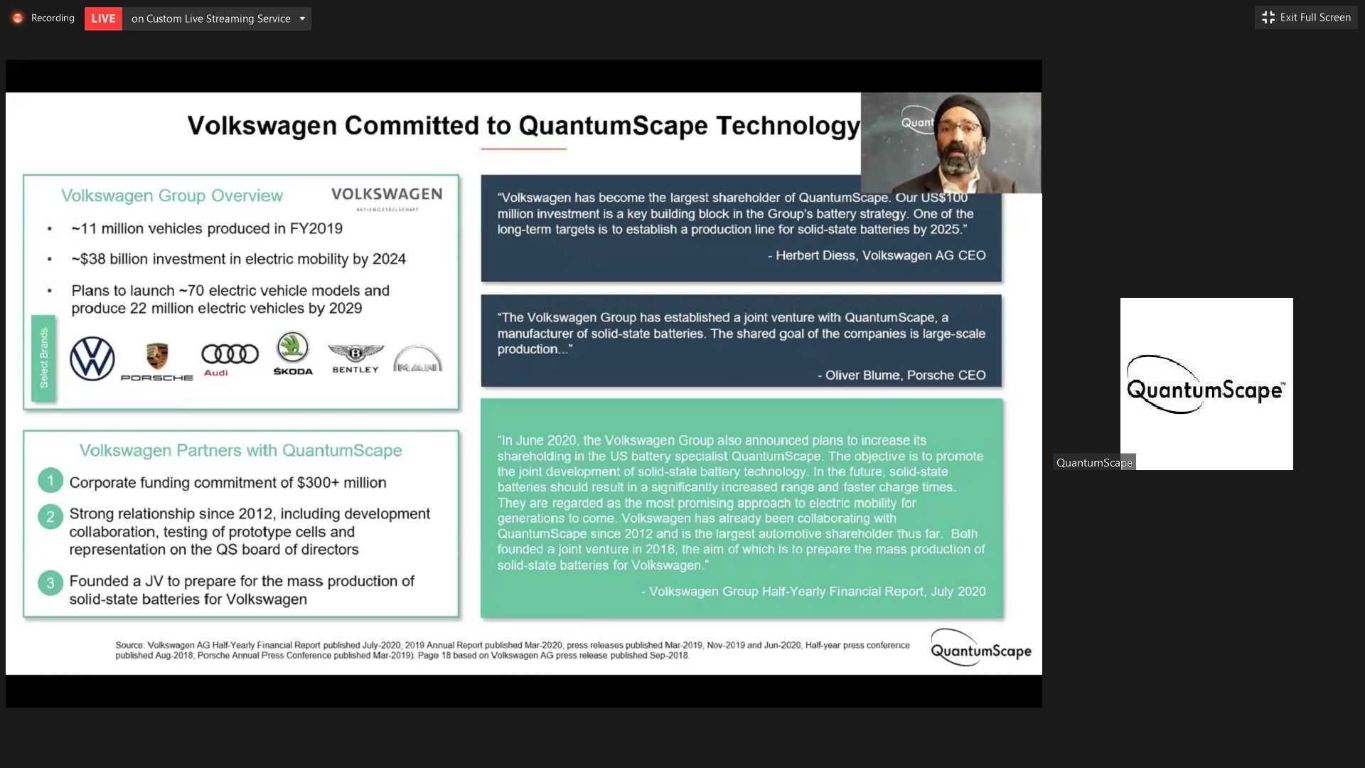 QuantumScape erklärt die Vorteile seiner Festkörperbatterie