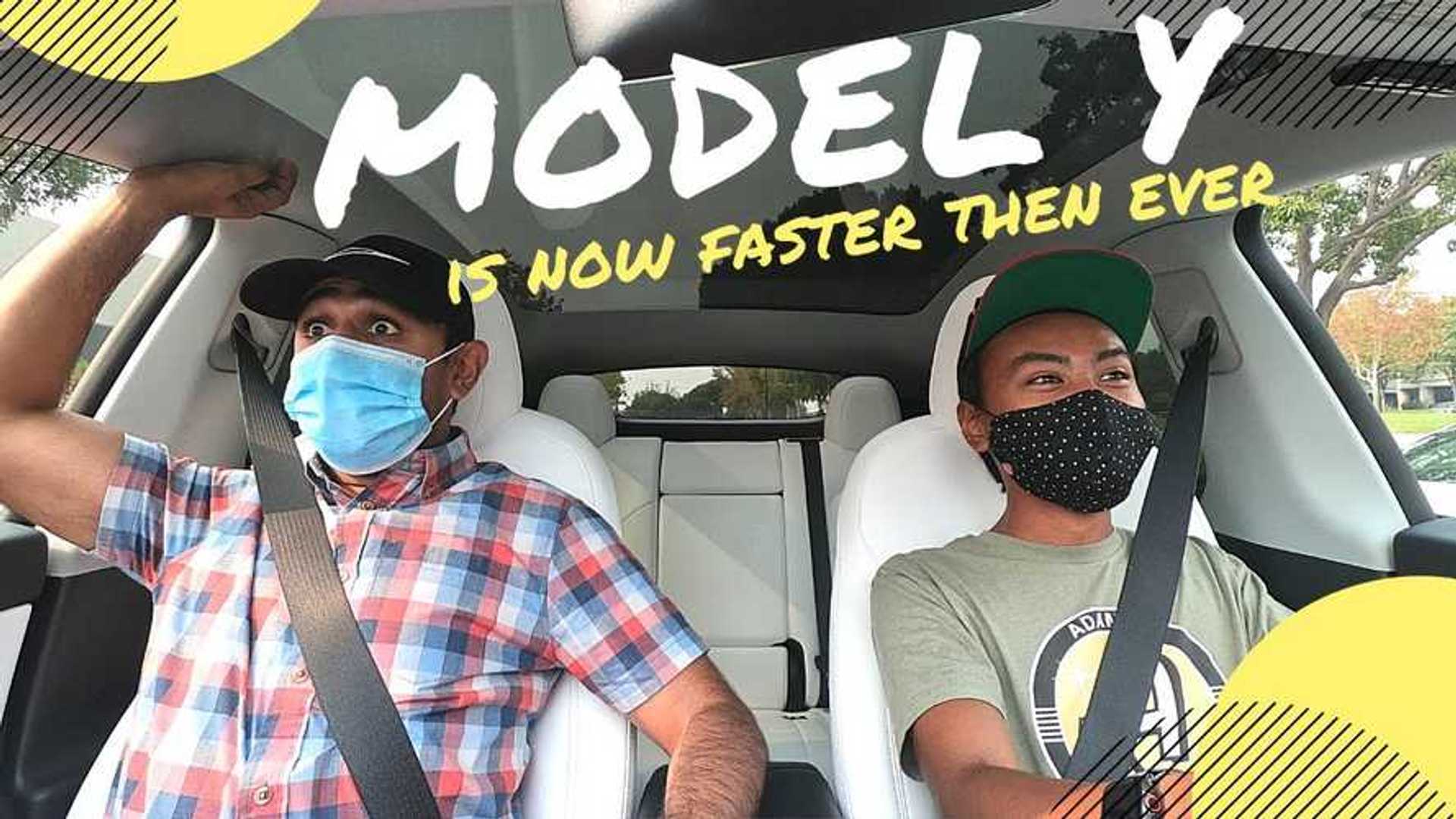 Video Shows What $2,000 Tesla Acceleration Boost Does For Model Y