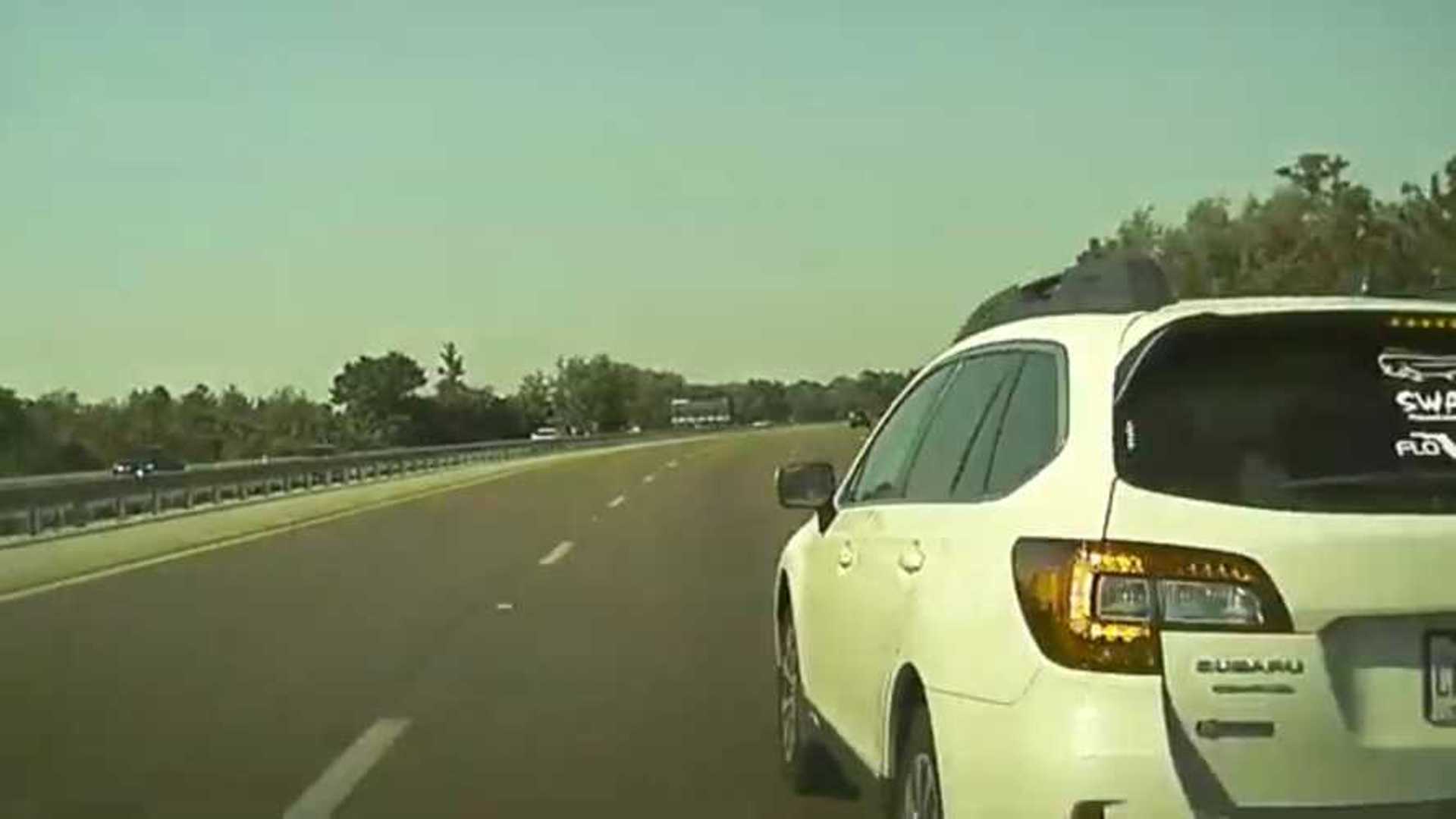 Left Lane Use: This TeslaCam Road Rage Video In Florida Will Bug You