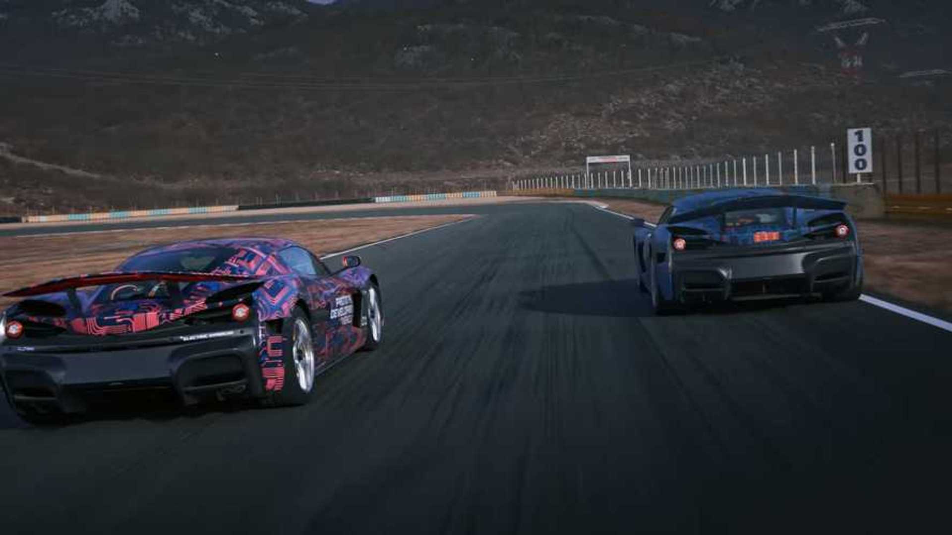 Rimac C_Two prototiplerinin pist üstündeki performansları şaşırtıcı