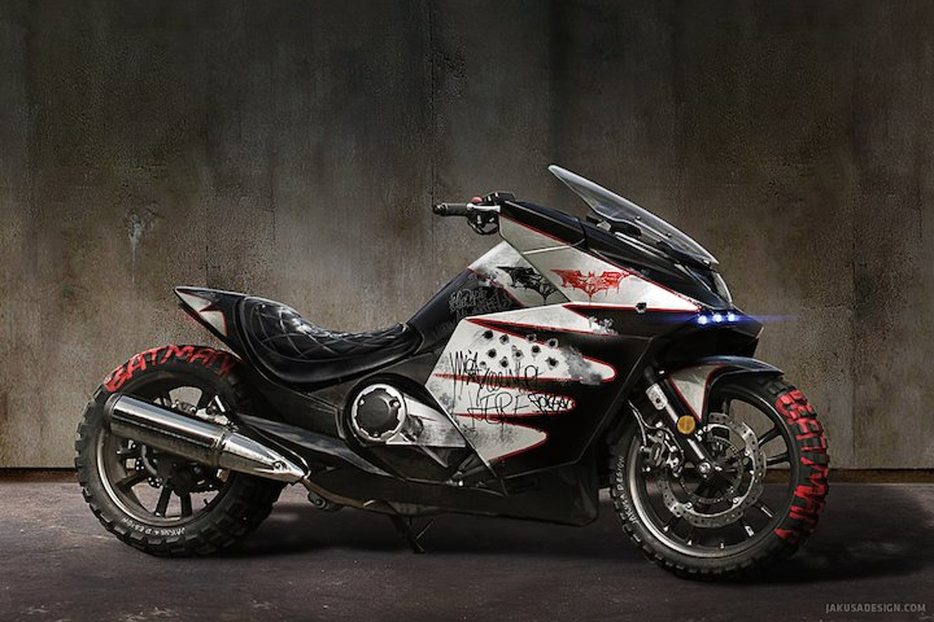 Honda Shadow Batman Style