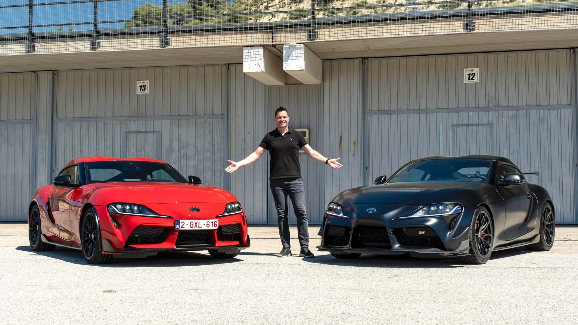 Toyota Supra : Les deux modèles les plus "chauds" en test sur piste