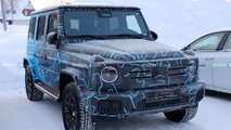 Mercedes-Benz EQG Spy Photos Reveal Electric Off-Roader's Interior
