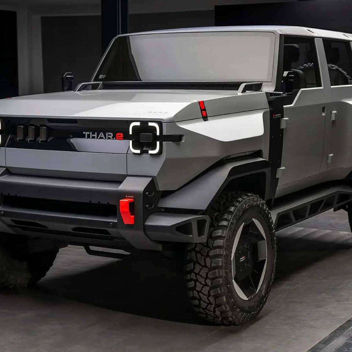 Thar Car Mahindra Thar.e Concept Is Radical EV 4x4 Tipped For UK
