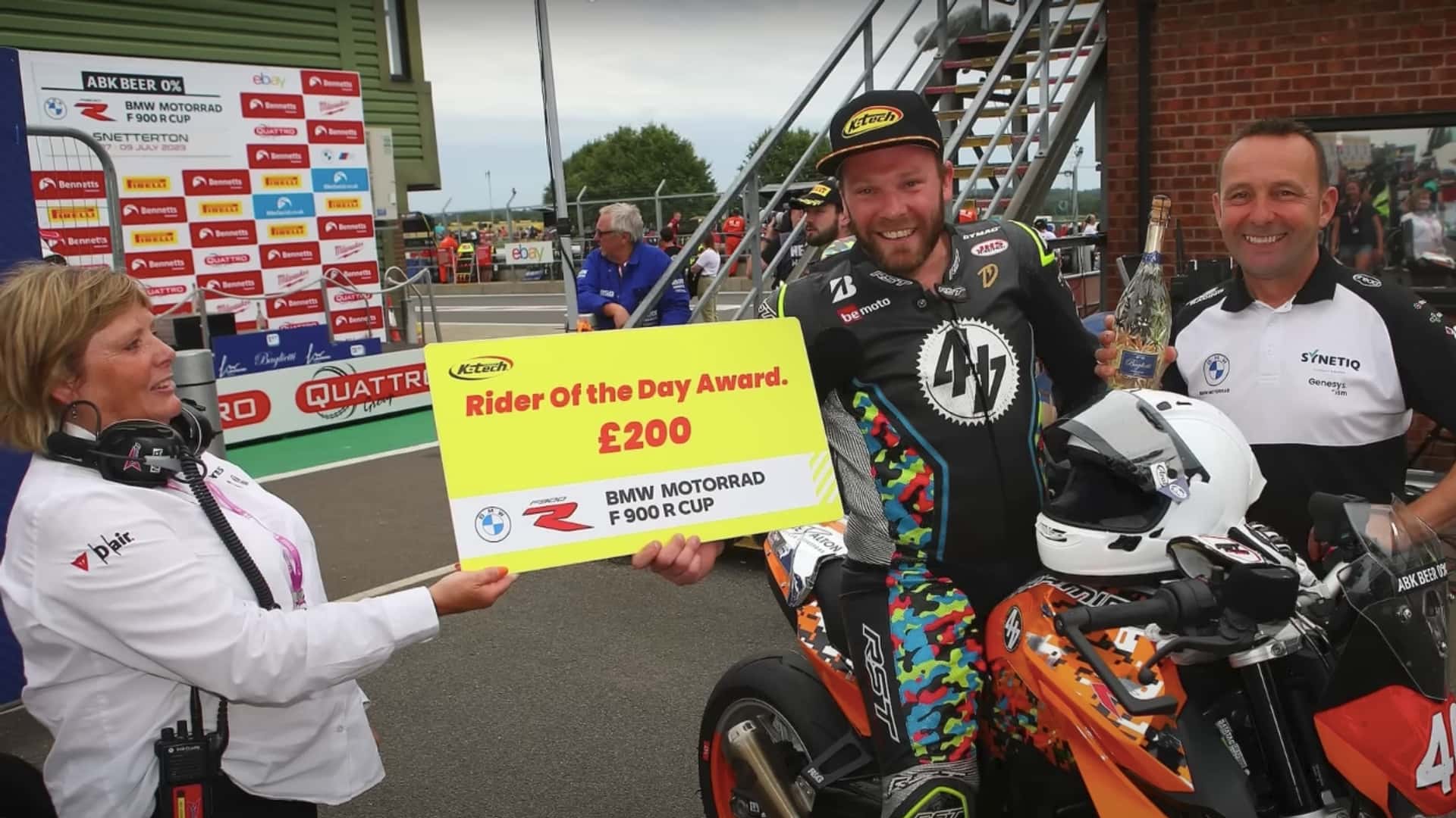 Watch 44Teeth's Boothy Hit The Track Again With Just One Leg