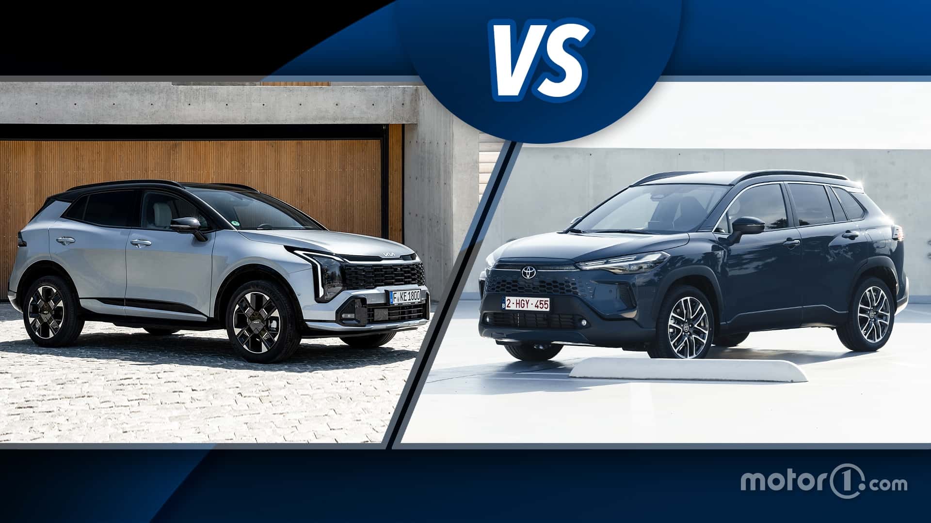Kia Sportage vs Toyota Corolla Cross, comparaison entre SUV hybrides