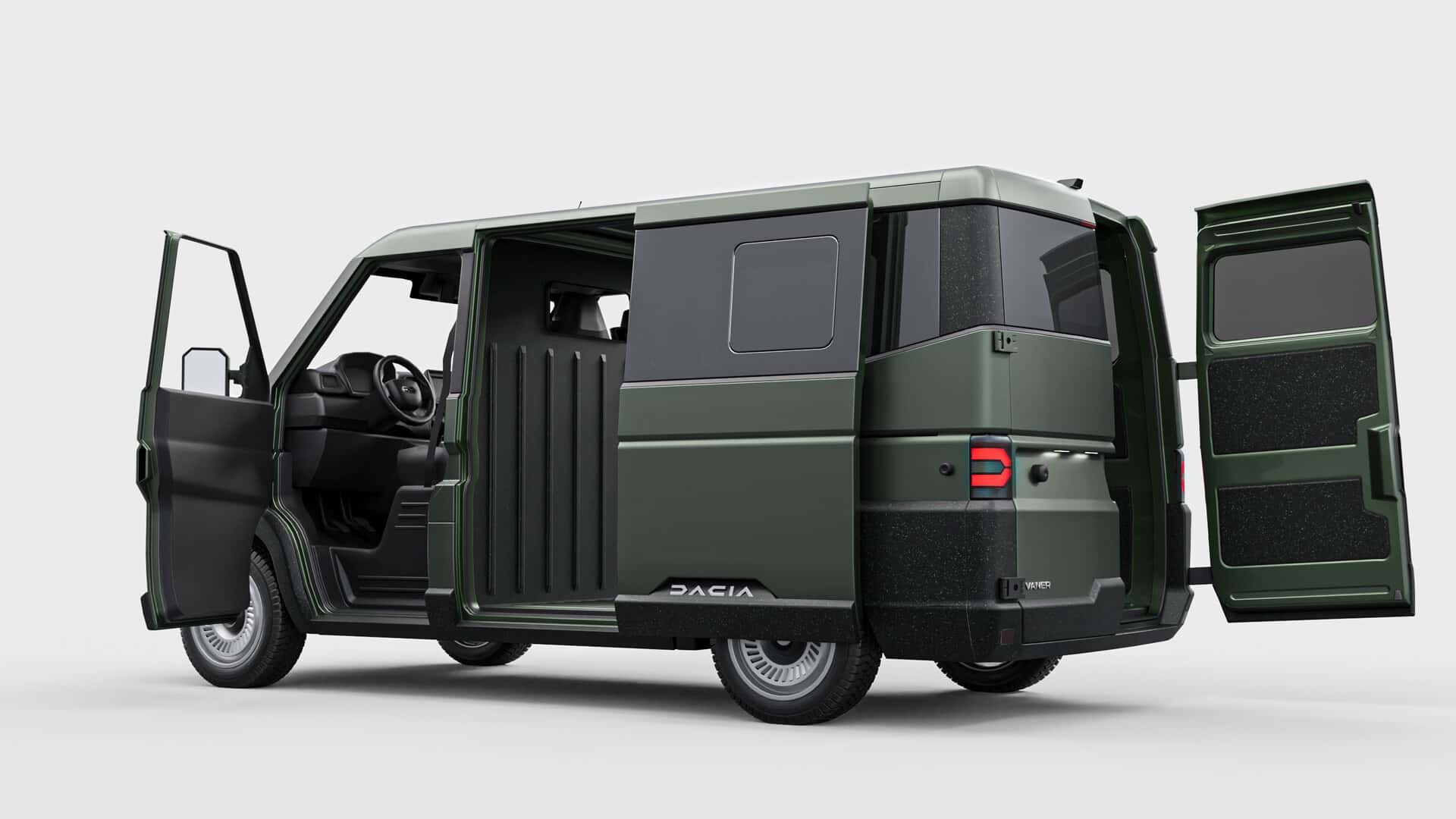 Dacia Vaner 2024: new images of the cheap van