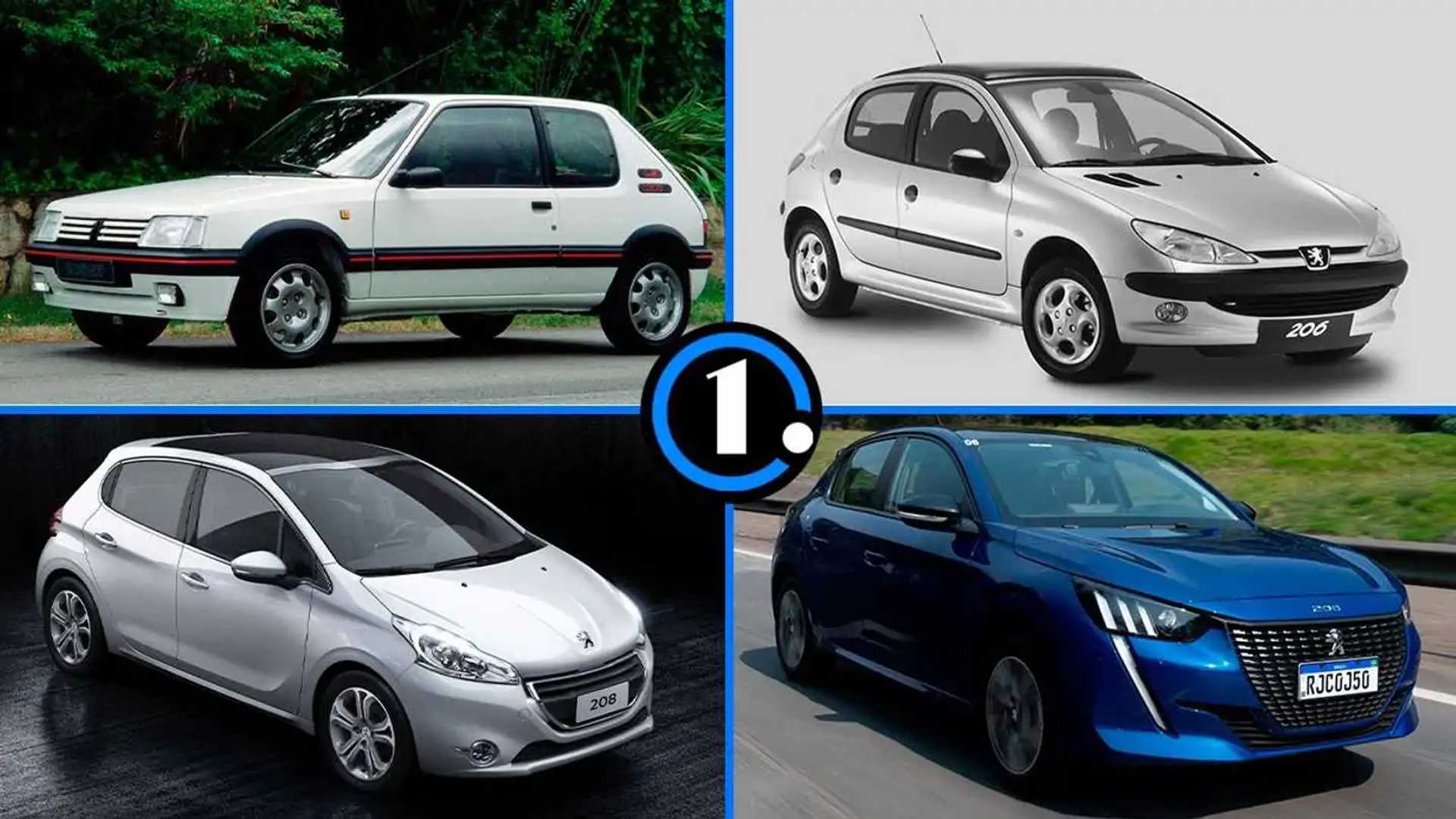 Do 203 Ao 208 Relembre Os Hatches Da Fam lia 200 Da Peugeot
