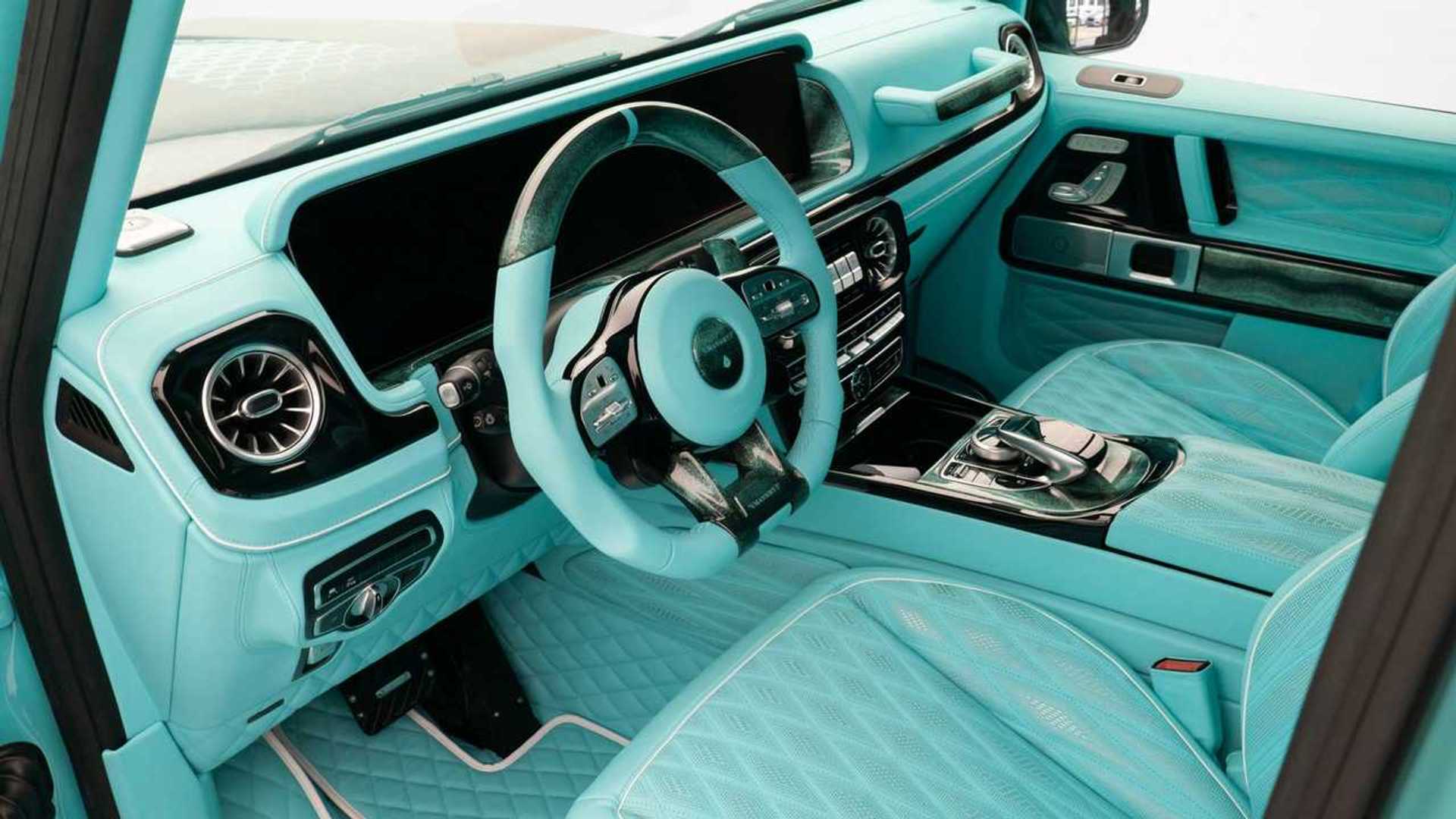 Mercedes-AMG G 63, du noir, du turquoise et 850 ch grâce à Mansory