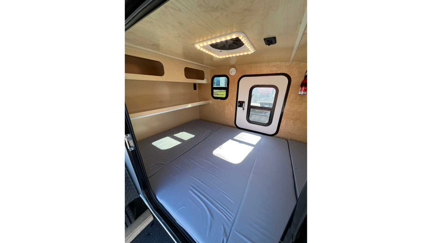 The Burnside Is A Cozy Teardrop Camper Trailer With A Twist