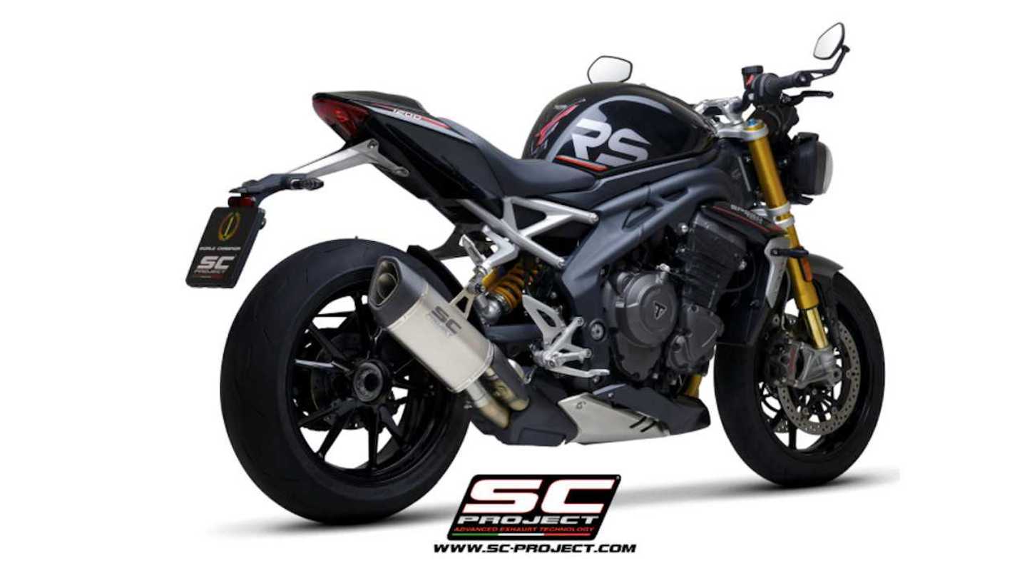 SC Project Releases Exhaust For Triumph Speed Triple 1200 RS