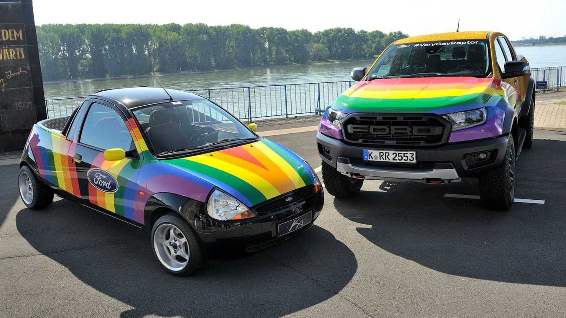 Ford presentó la Very Gay Raptor: una colorida respuesta ante un ...