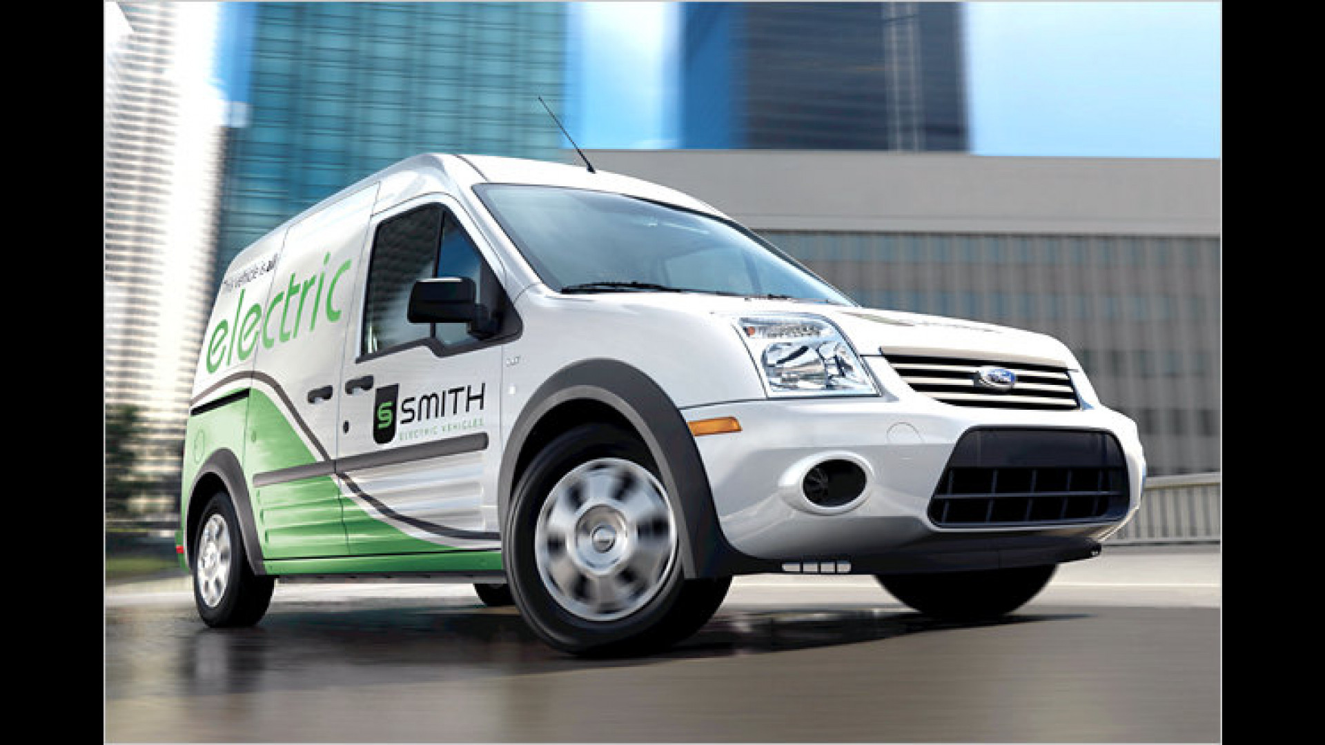 Elektrischer Stadtlieferwagen: Ford Transit Connect BEV