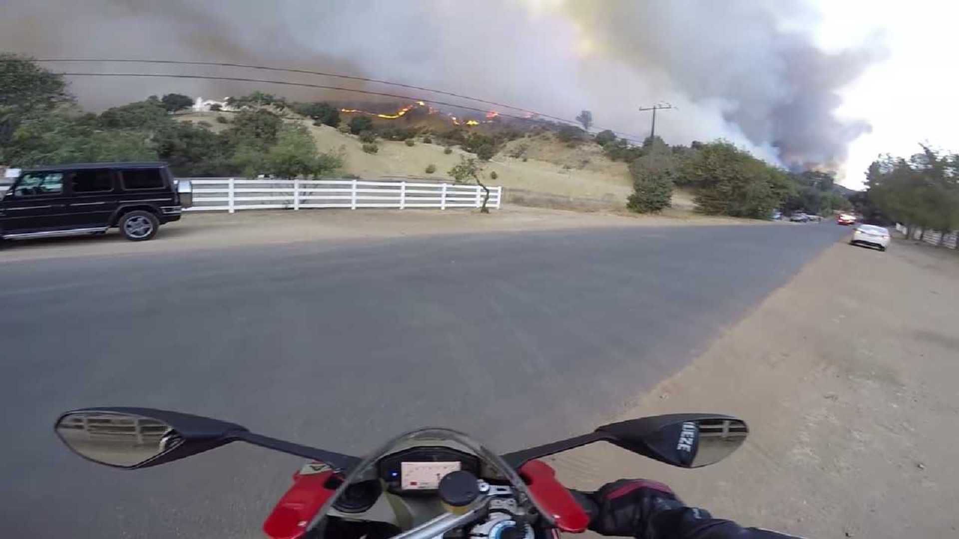 The Risks Of Riding In Fire-Plagued California