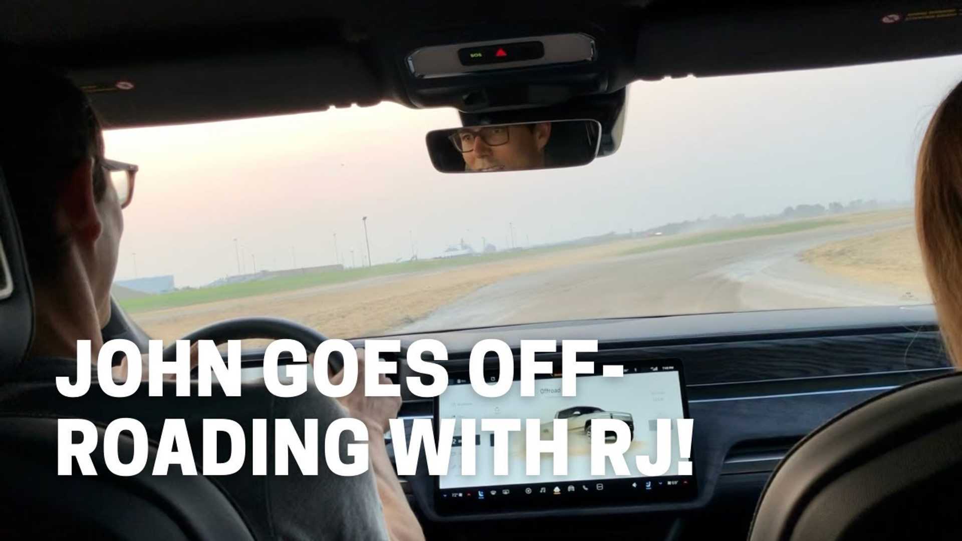 Rivian R1T Is A Blast Off-Road, Tesla Model S Fast On The Track