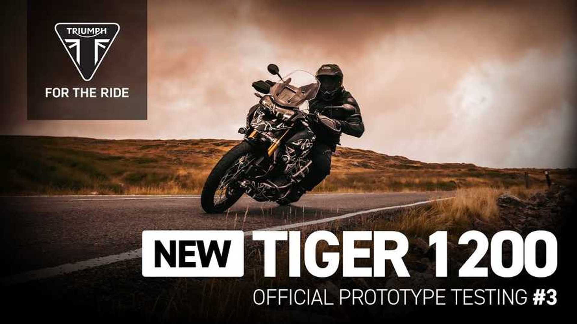 Triumph’s Latest Teaser Takes The Tiger 1200 To The Tarmac